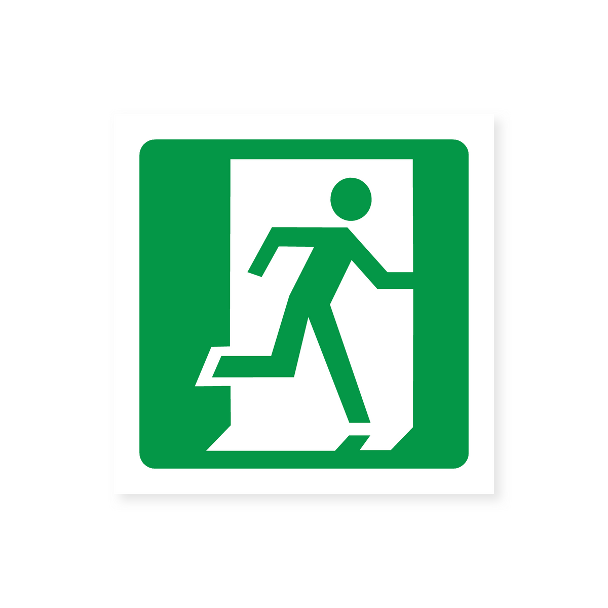 Fire Exit Symbol Right Sign – Safety Signs & Stickers