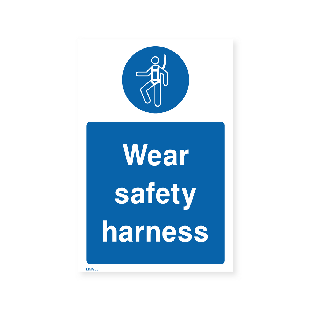 Wear Safety Harness Sign – Safety Signs & Stickers