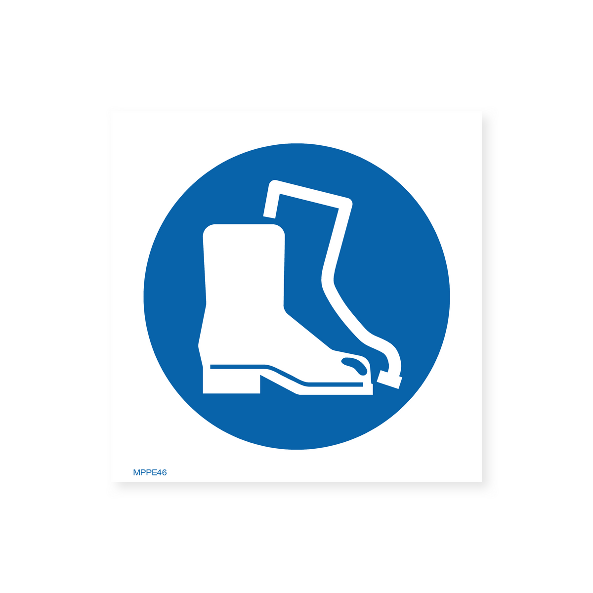 Protective Footwear Symbol Sign – Safety Signs & Stickers