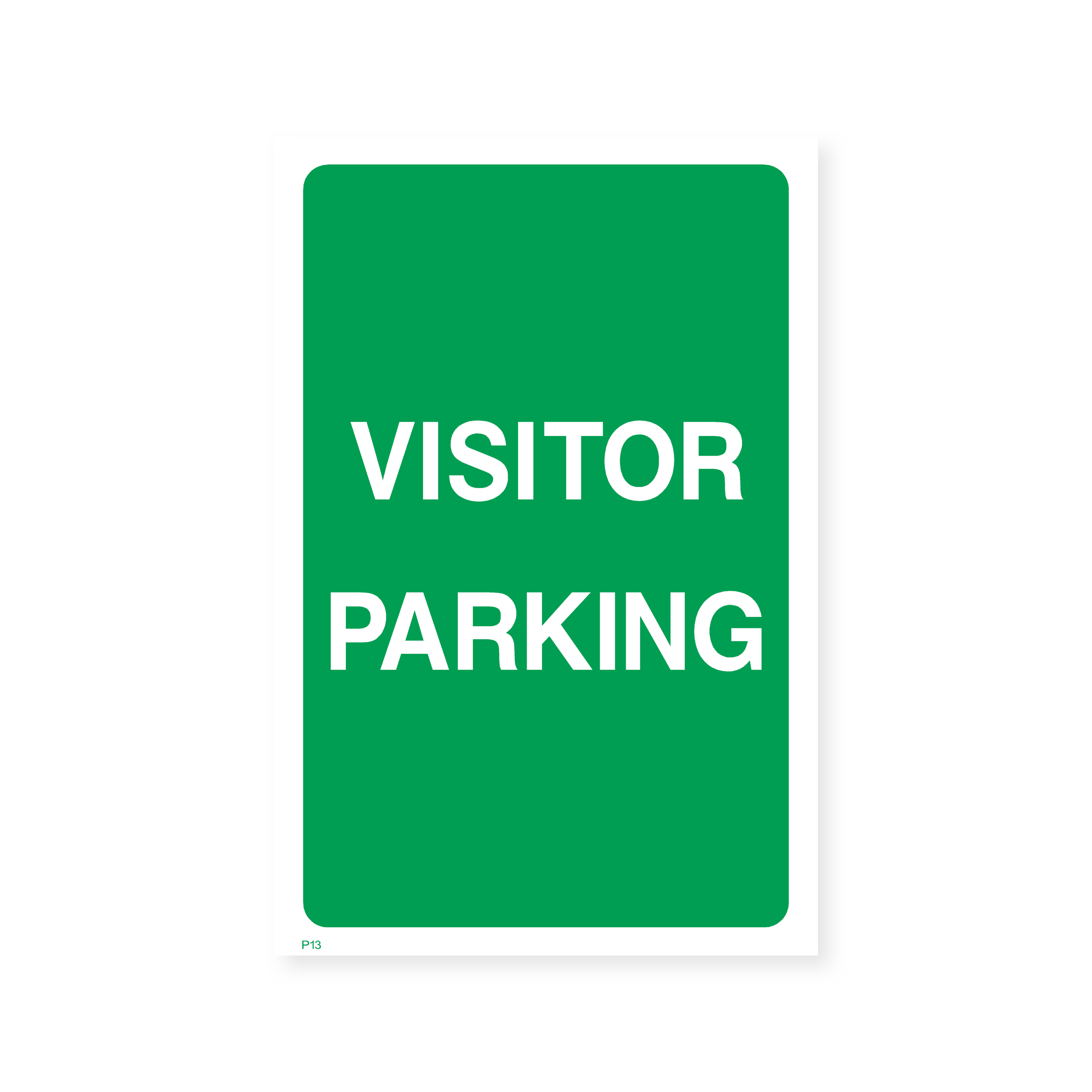 Visitor Parking Sign Safety Signs And Stickers