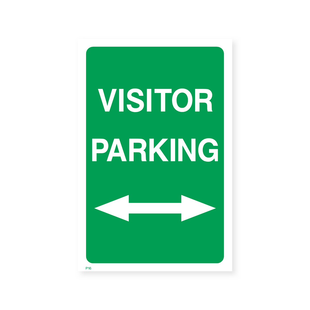 Visitor Parking Sign with Arrows Both Ways – Safety Signs & Stickers
