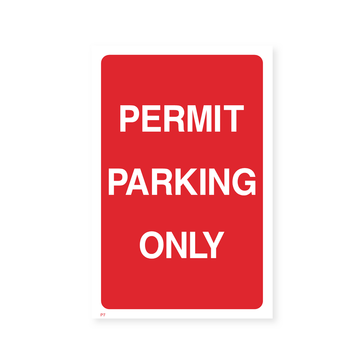 Permit Parking Only Sign – Safety Signs & Stickers