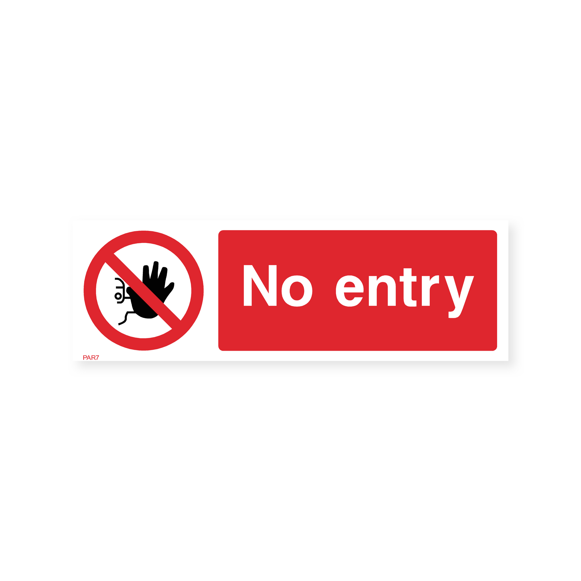 No Entry Sign – Safety Signs & Stickers