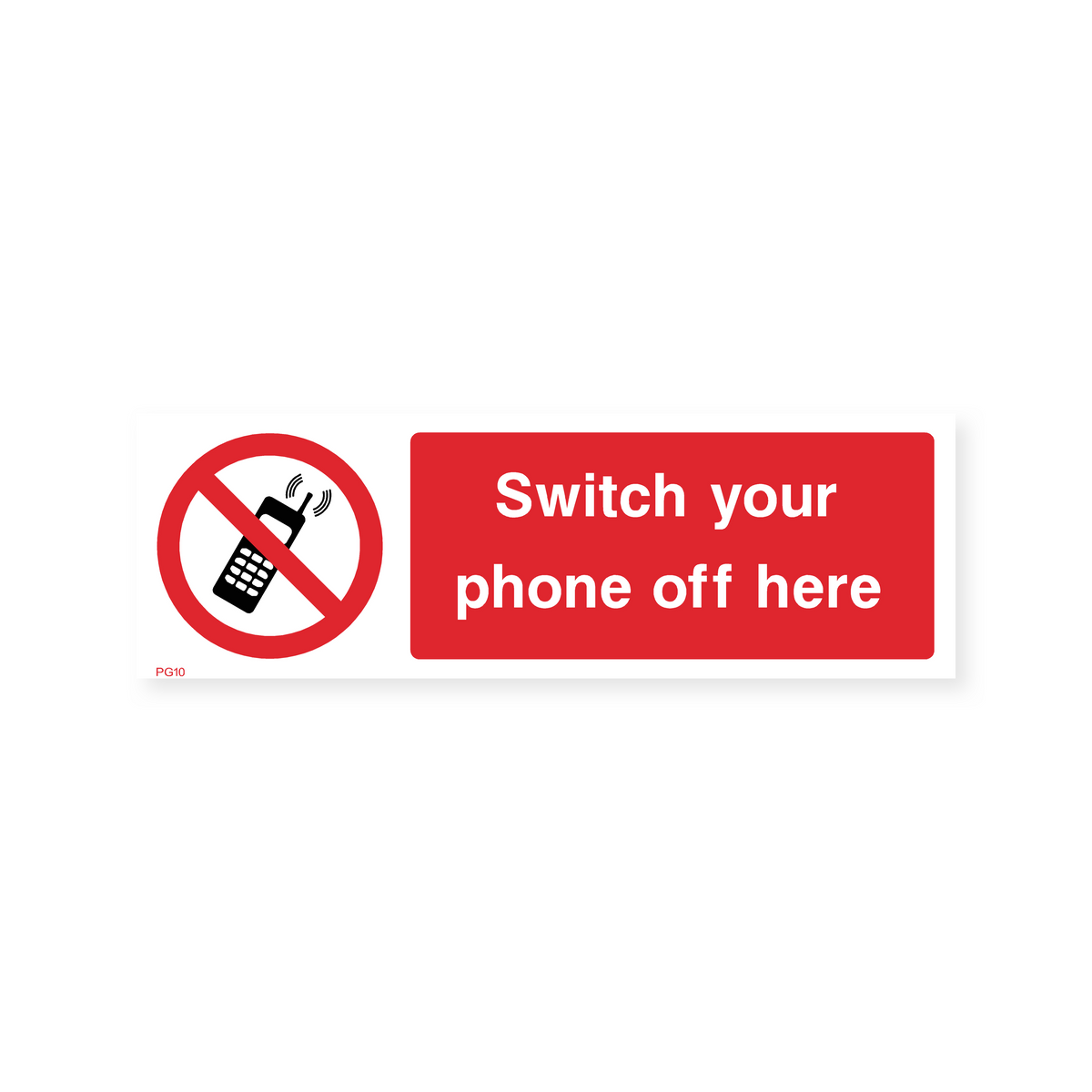 Switch Your Phone Off Sign – Safety Signs & Stickers