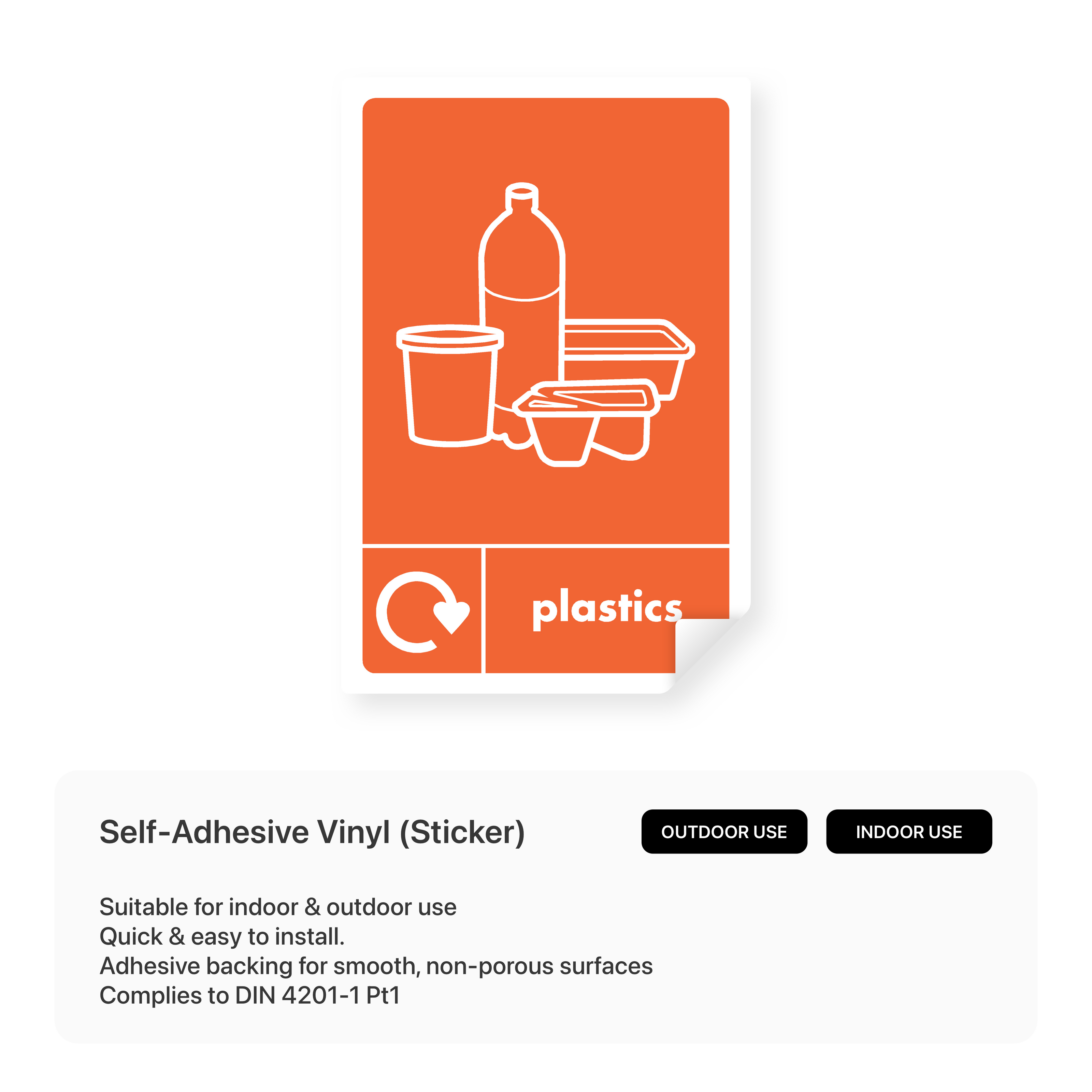 Recycling – Safety Signs & Stickers