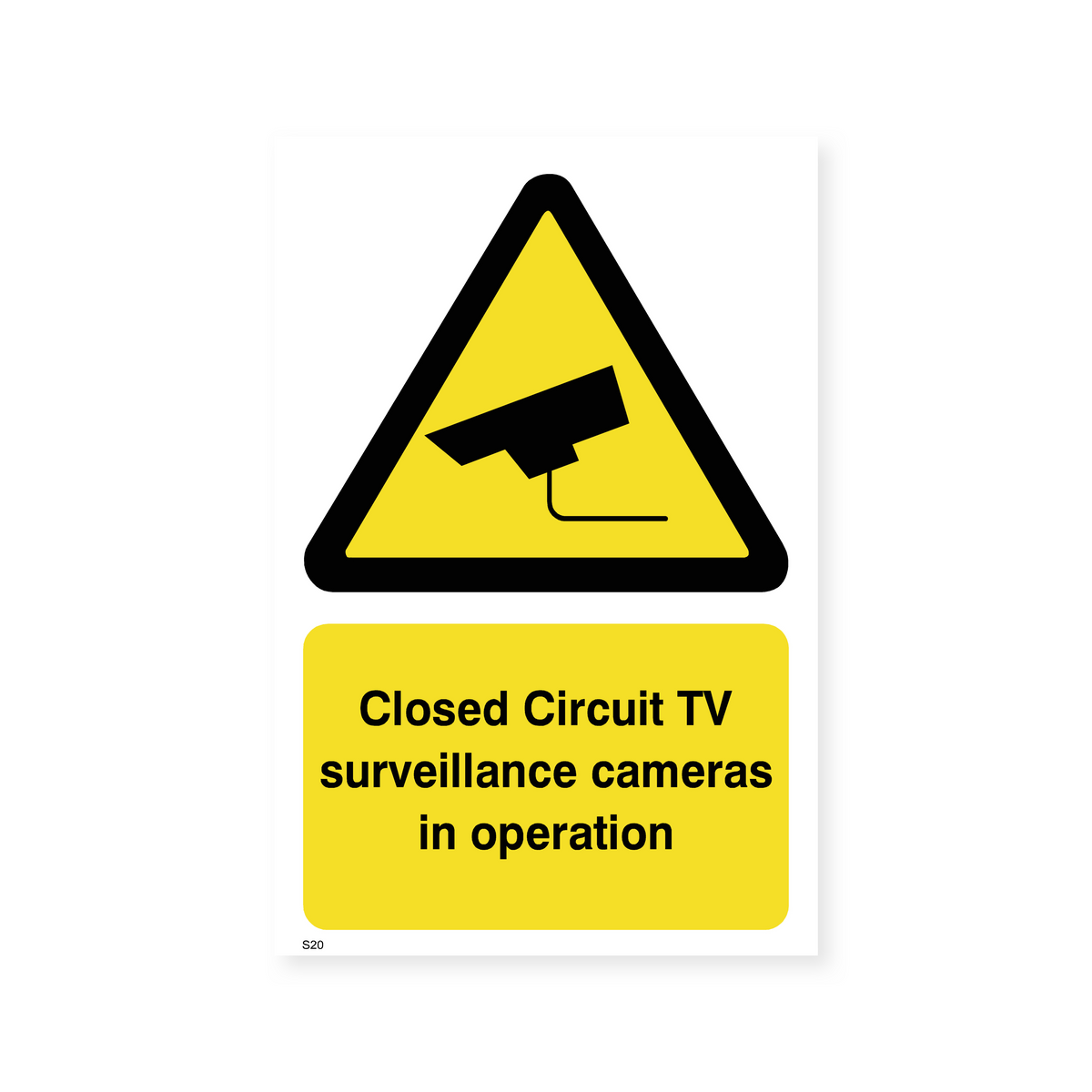 Closed Circuit TV Surveillance Sign – Safety Signs & Stickers
