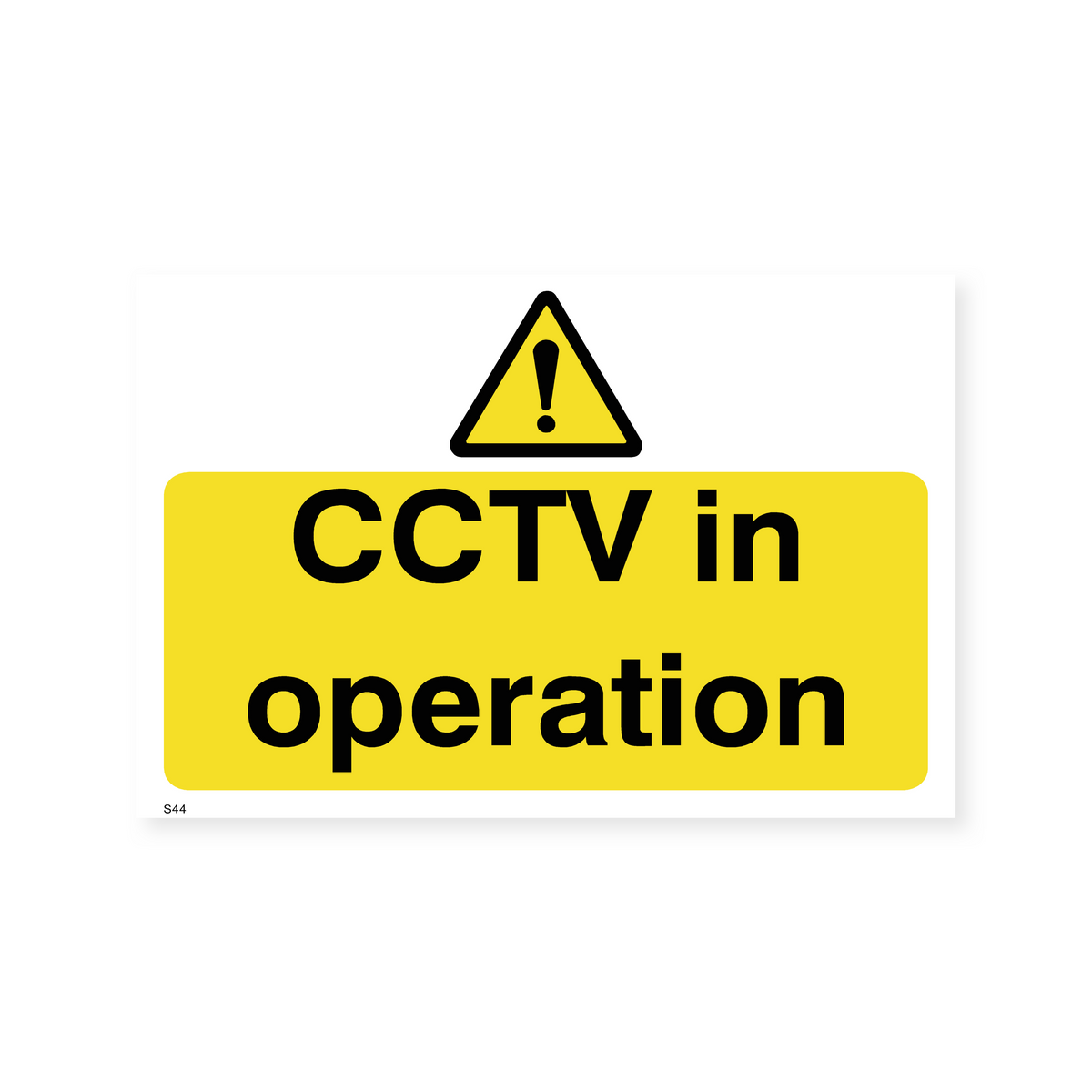 CCTV in Operation Sign – Safety Signs & Stickers