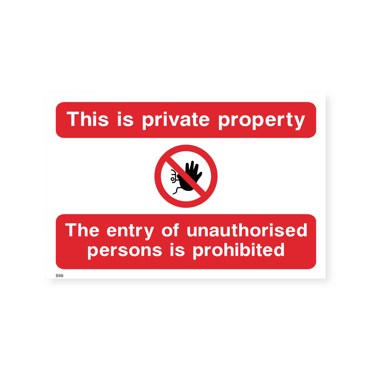 This is Private Property Sign – Safety Signs & Stickers