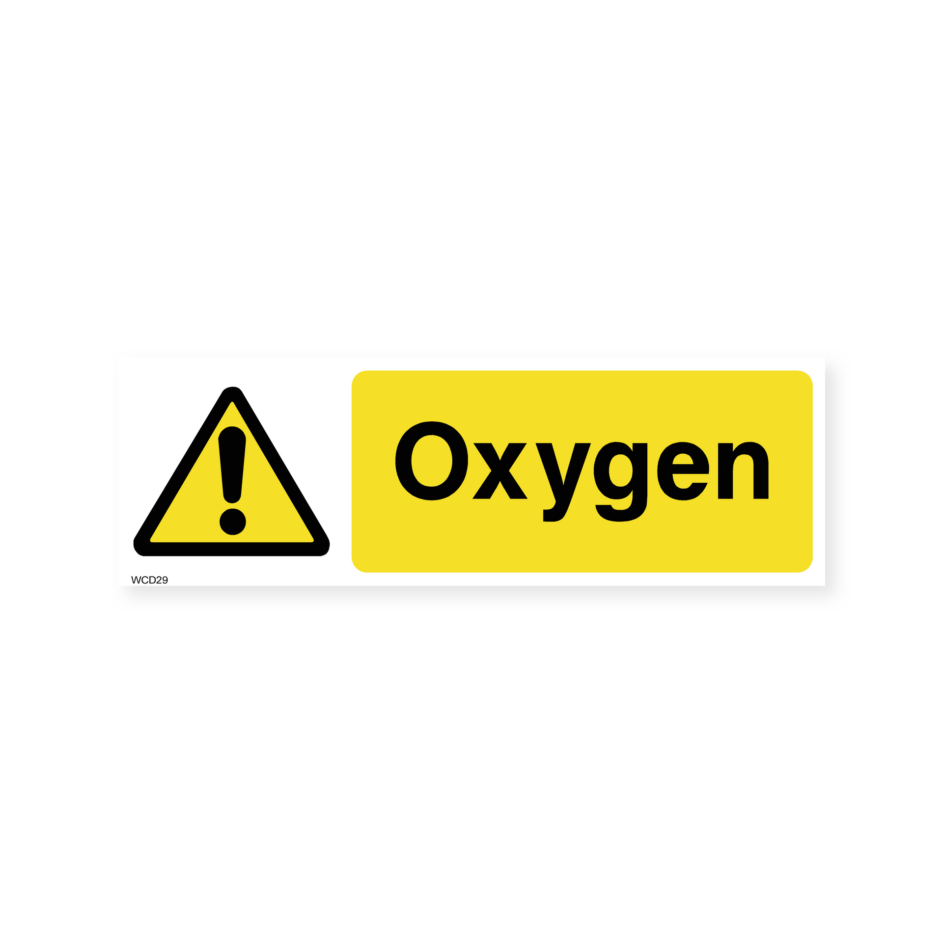 Oxygen Sign – Safety Signs & Stickers