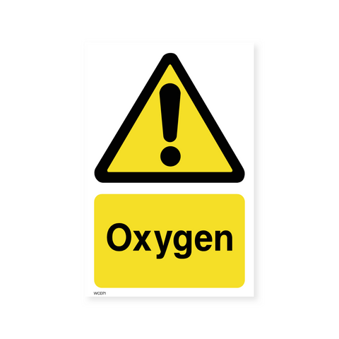 Oxygen Sign – Safety Signs & Stickers