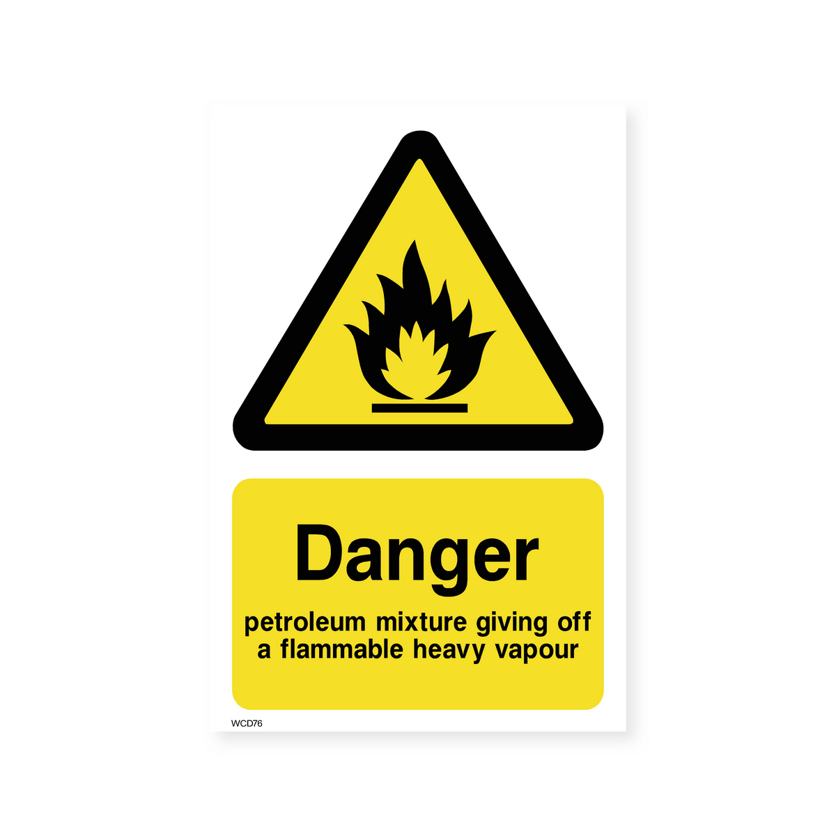 Danger Petroleum Mixture Sign – Safety Signs & Stickers