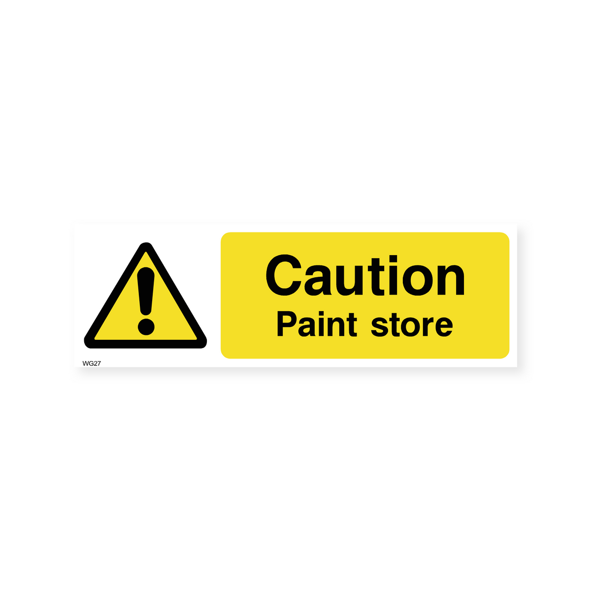 Paint Store Safety Sign - Flammable Materials Warning – Safety Signs ...