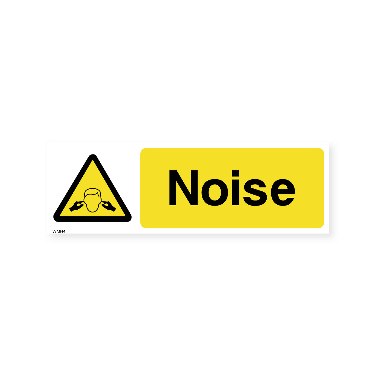 Noise Sign - Reduce Noise Pollution – Safety Signs & Stickers